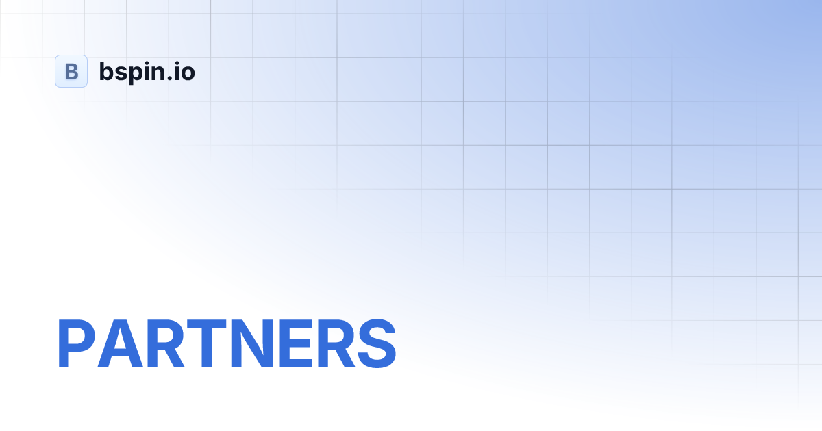 PARTNERS | bspin.io